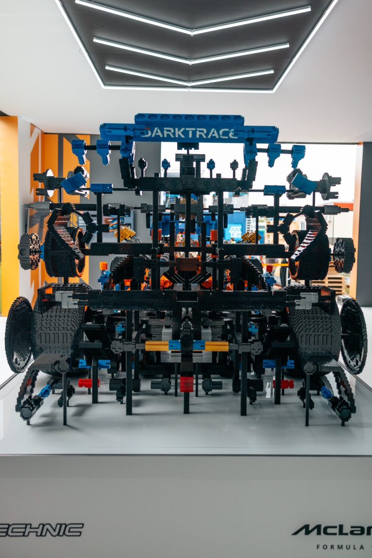 Giant, deconstructed LEGO McLaren Formula 1 model revealed
