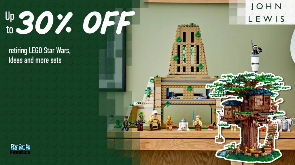Every retiring LEGO set included in massive John Lewis sale