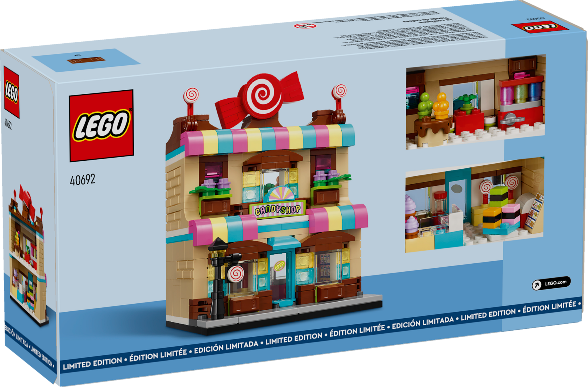 LEGO 40692 Candy Store gift-with-purchase officially revealed