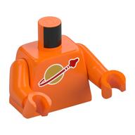 Take to space with the orange LEGO Classic Space minifigure on Pick a Brick