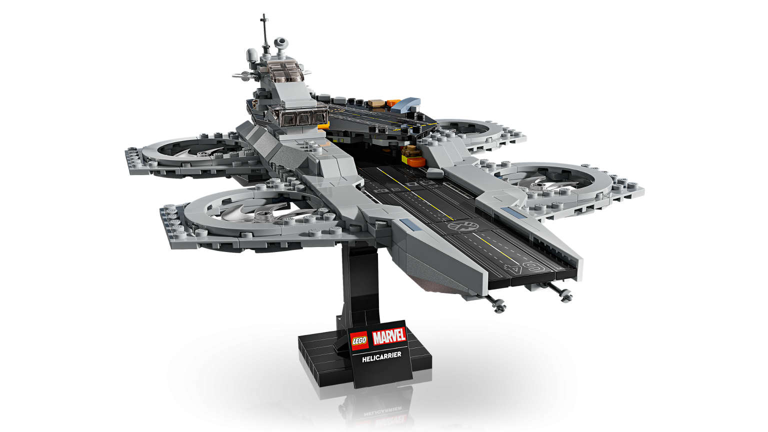 The new LEGO Marvel Helicarrier hasn't missed a trick