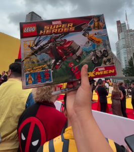 Rare LEGO set appears at Deadpool and Wolverine premiere