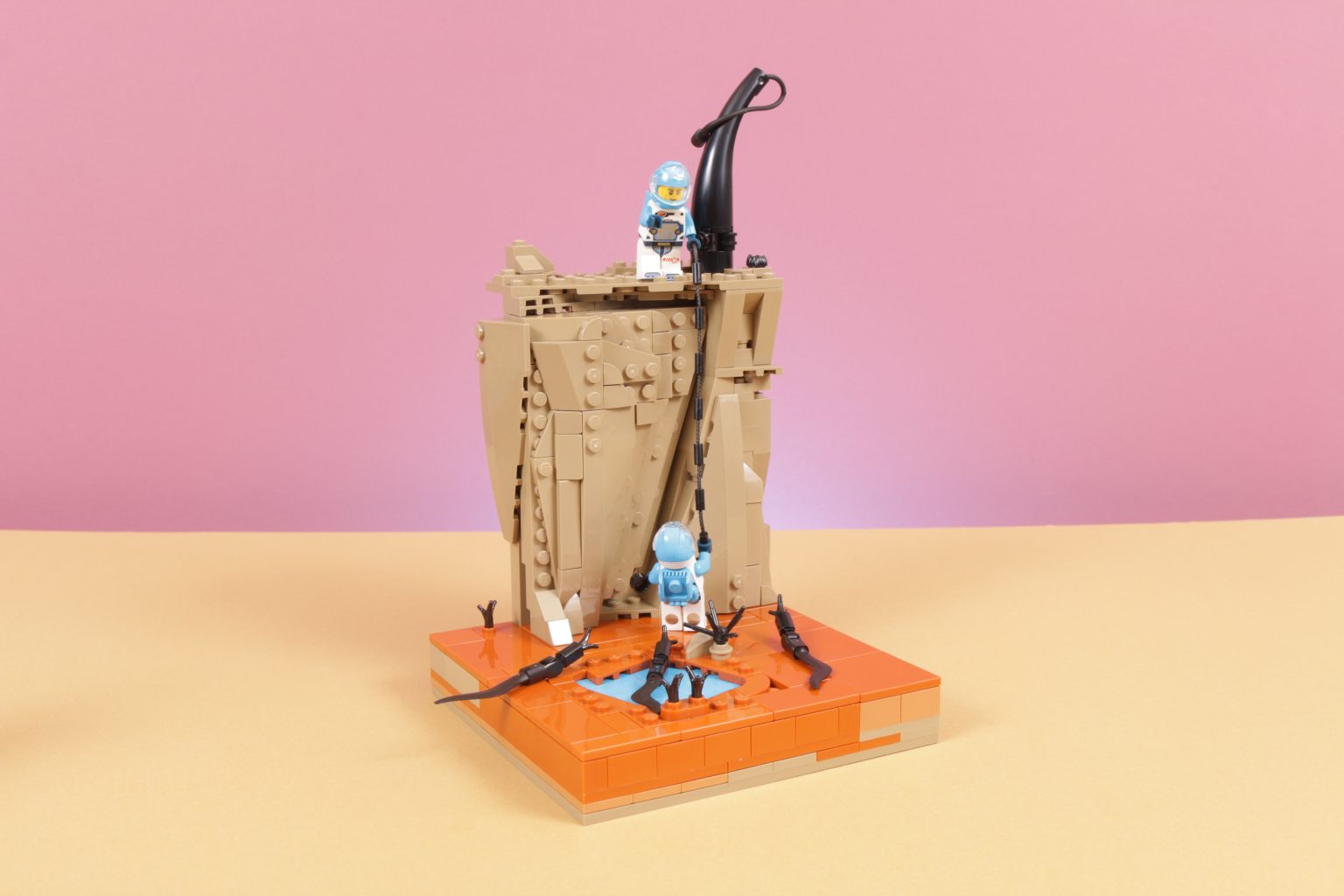 How to build LEGO space terrain: part II