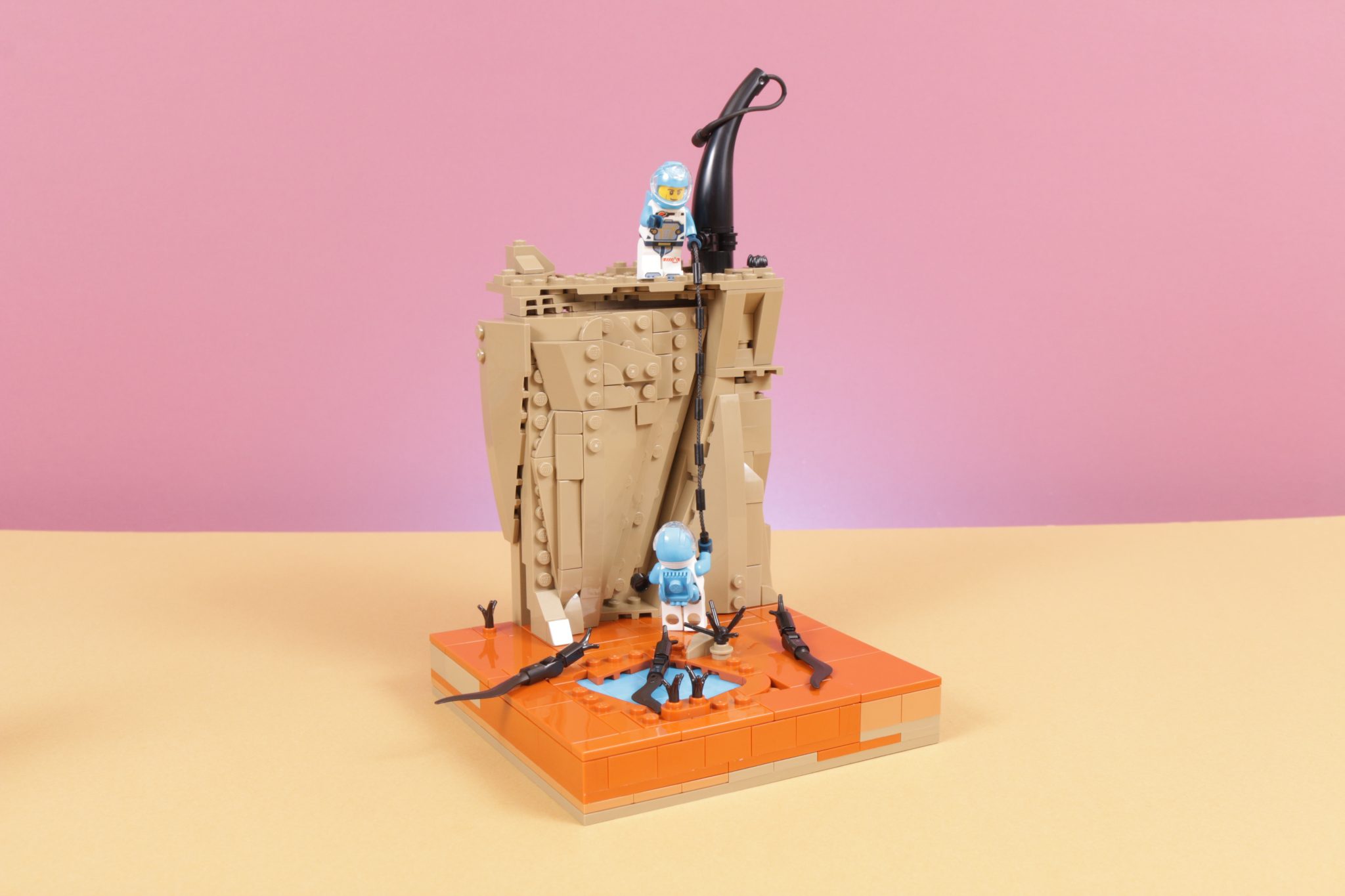 How to build LEGO space terrain: part II