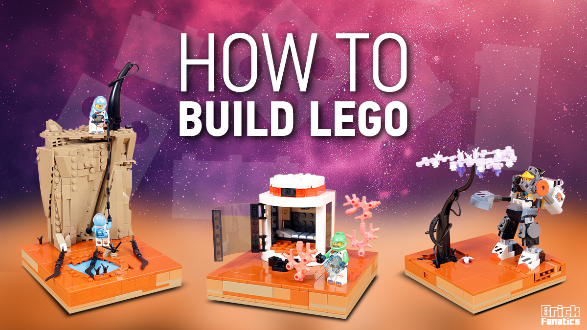 How to build LEGO space terrain: part II