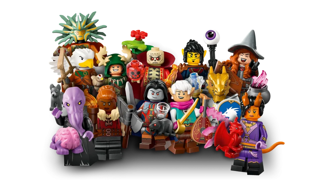 LEGO 71047 Dungeons & Dragons Minifigures revealed