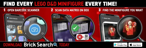 The Brick Search app’s LEGO Dungeons & Dragons Minifigures scanner ...