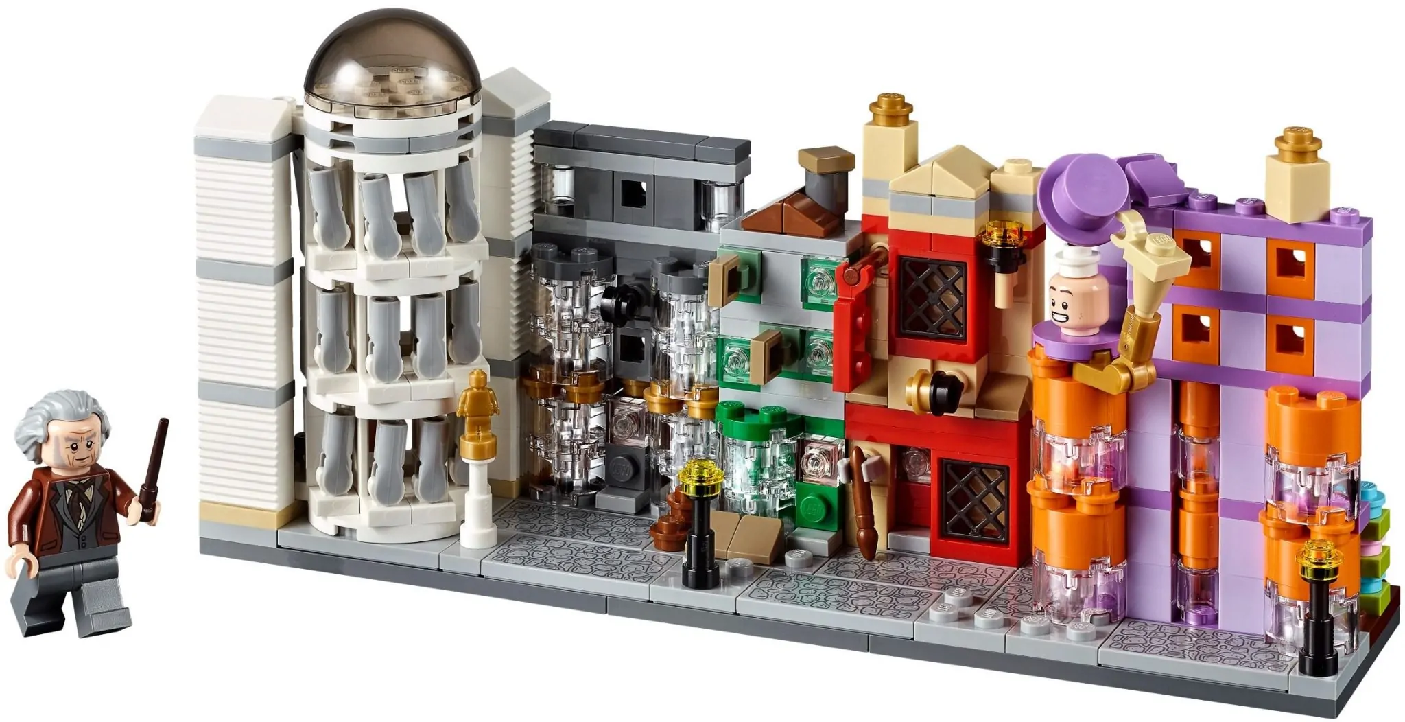 LEGO Harry Potter 76444 Diagon Alley er den mest komplette til dato