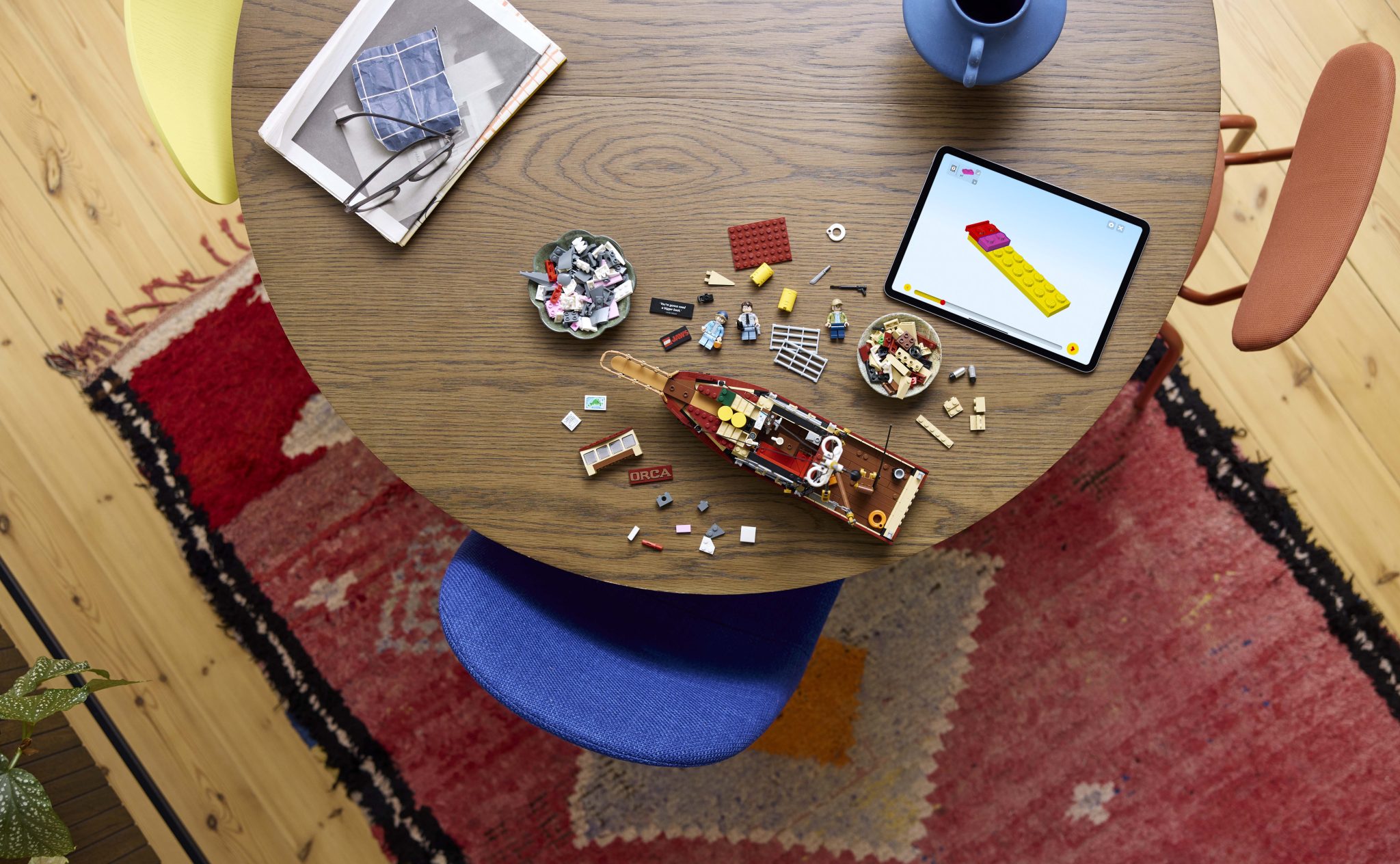 LEGO Ideas 21350 Jaws includes a number of surprising pieces