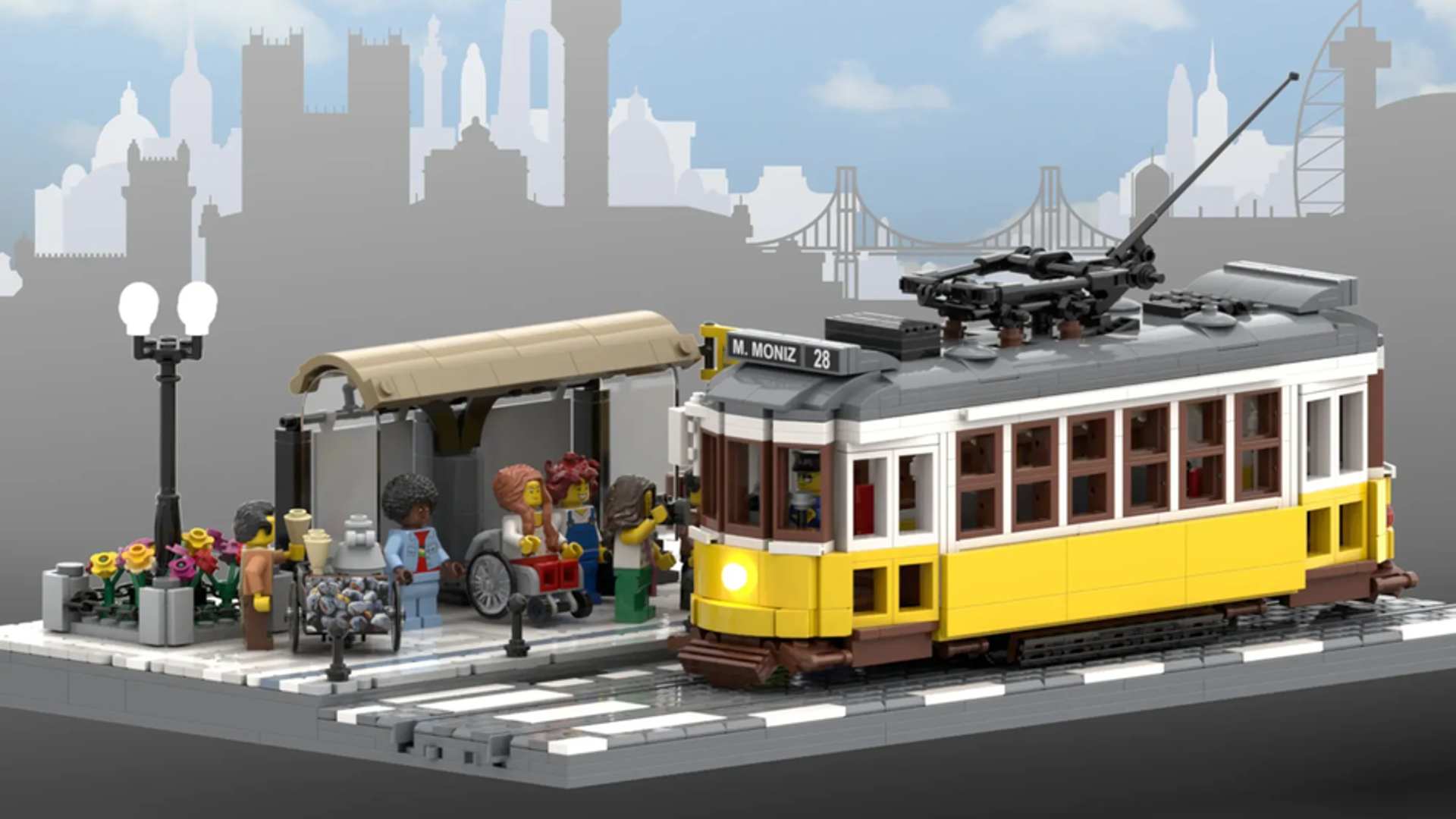 LEGO Ideas Lisbon Tram picks up 10,000 supporters