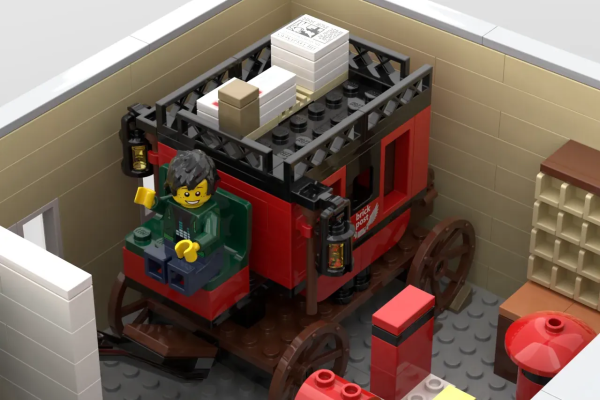 LEGO Ideas delivers post office modular building for review