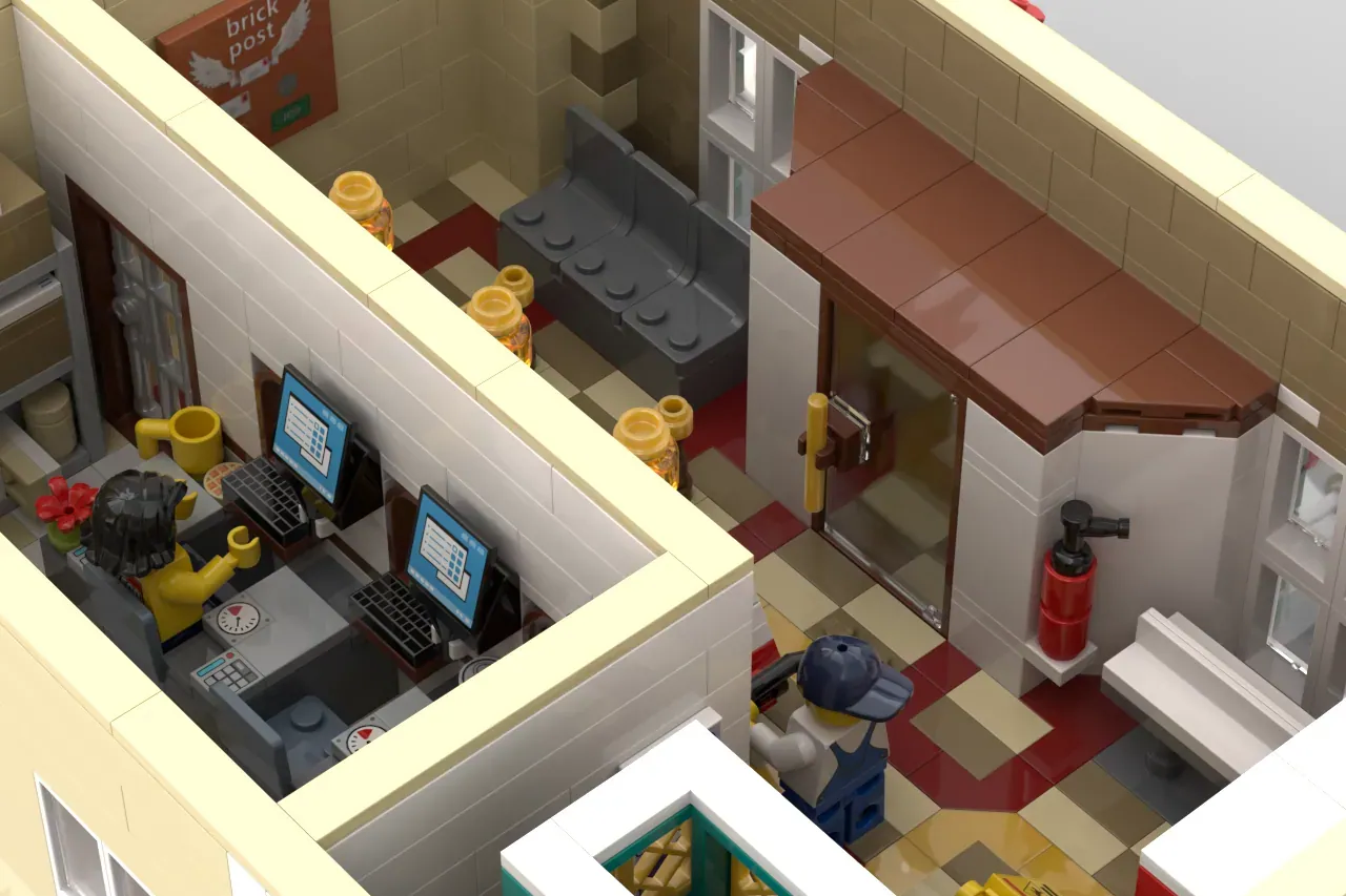 LEGO Ideas delivers post office modular building for review