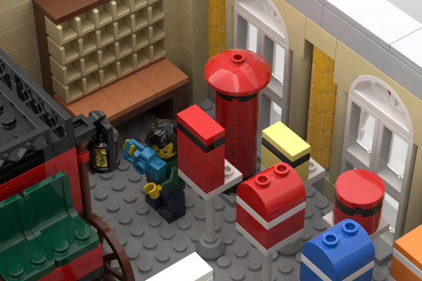 LEGO Ideas delivers post office modular building for review
