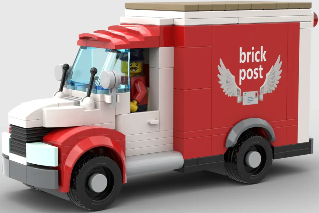 LEGO Ideas delivers post office modular building for review