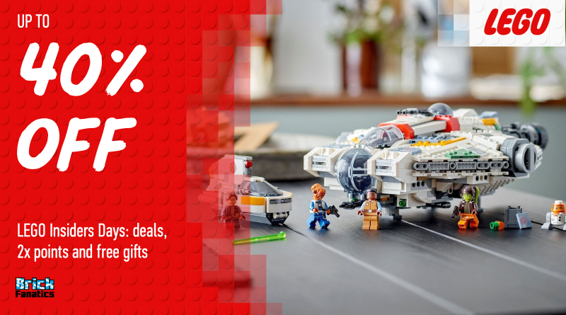 LEGO Insiders Days deals: 2x points, GWPs and up to 40% off