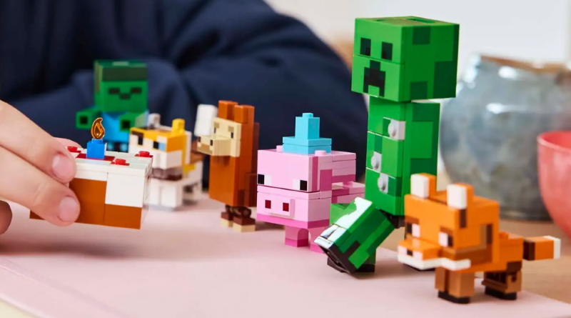 LEGO Minecraft 21281 Baby Pig Birthday Celebration revealed