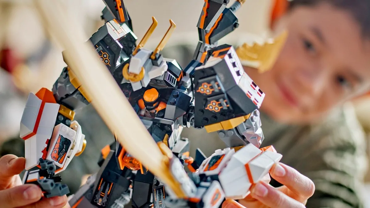 LEGO NINJAGO's biggest mech may not wear the crown for long