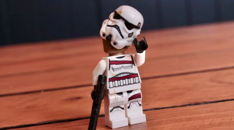 First look at the LEGO Star Wars Night Trooper's unique head