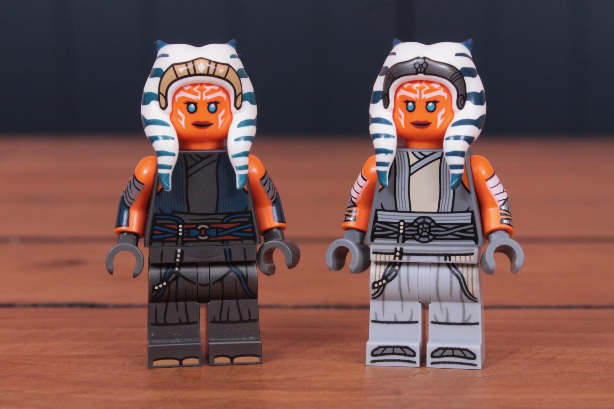 LEGO Star Wars Duel on Peridea minifigures: old vs. new