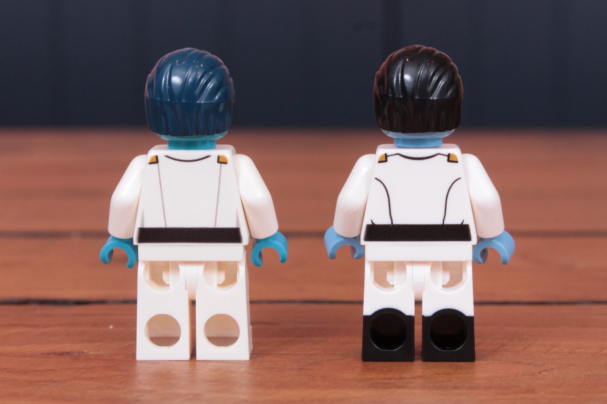 LEGO Star Wars Duel on Peridea minifigures: old vs. new