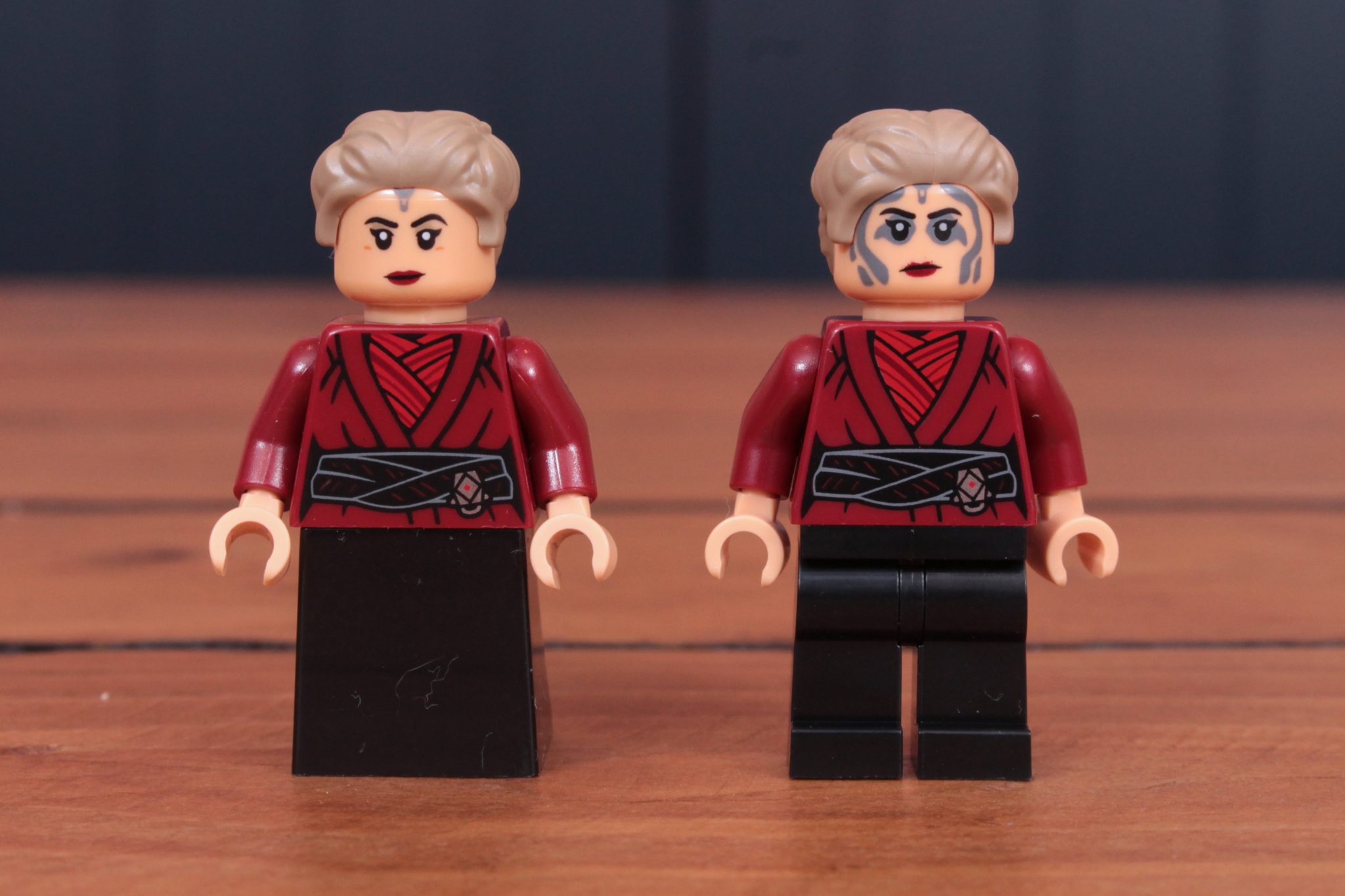 LEGO Star Wars Duel on Peridea minifigures: old vs. new