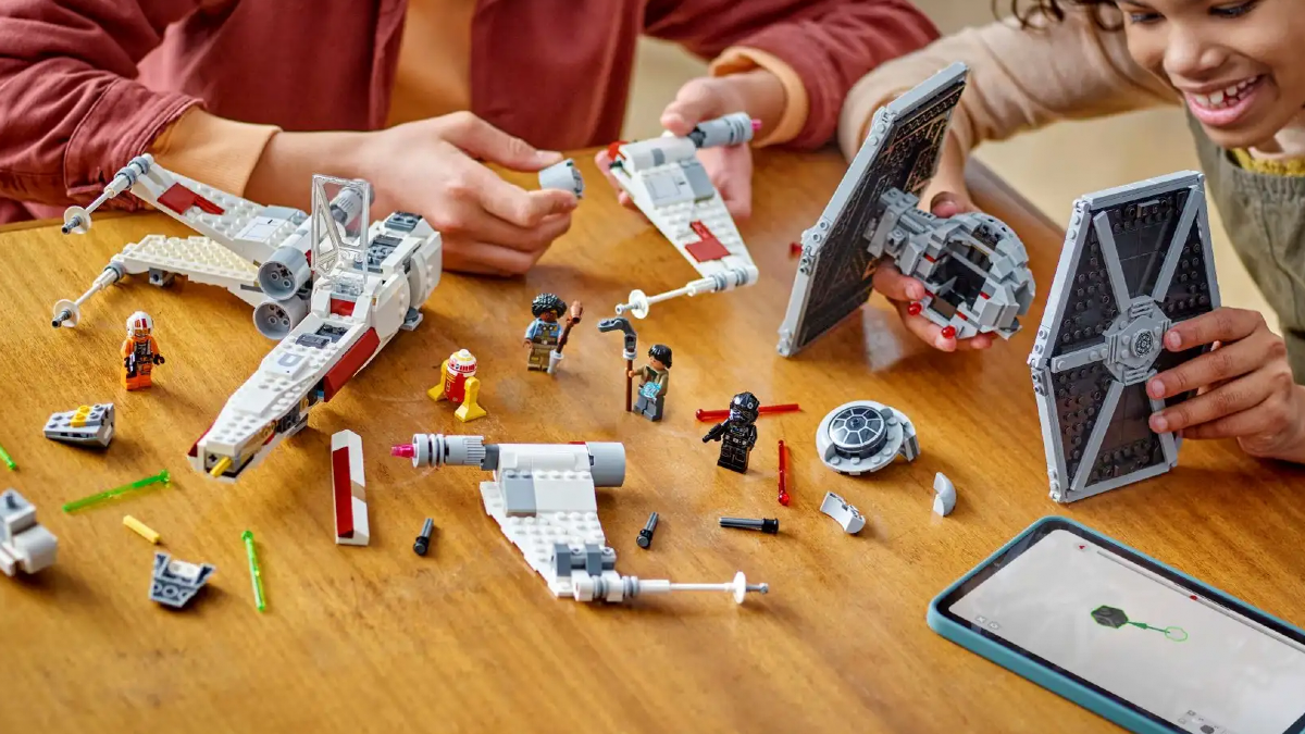 LEGO says the community inspired 75393 TIE Fighter & X-Wing