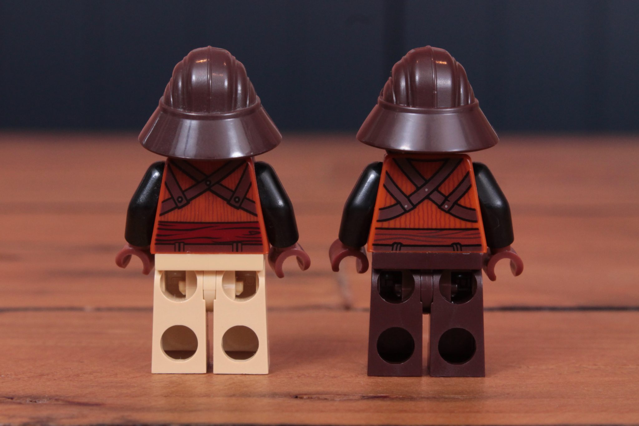 LEGO Star Wars 75396 Desert Skiff minifigures: old vs. new