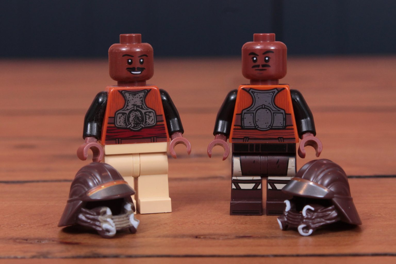 LEGO Star Wars 75396 Desert Skiff minifigures: old vs. new