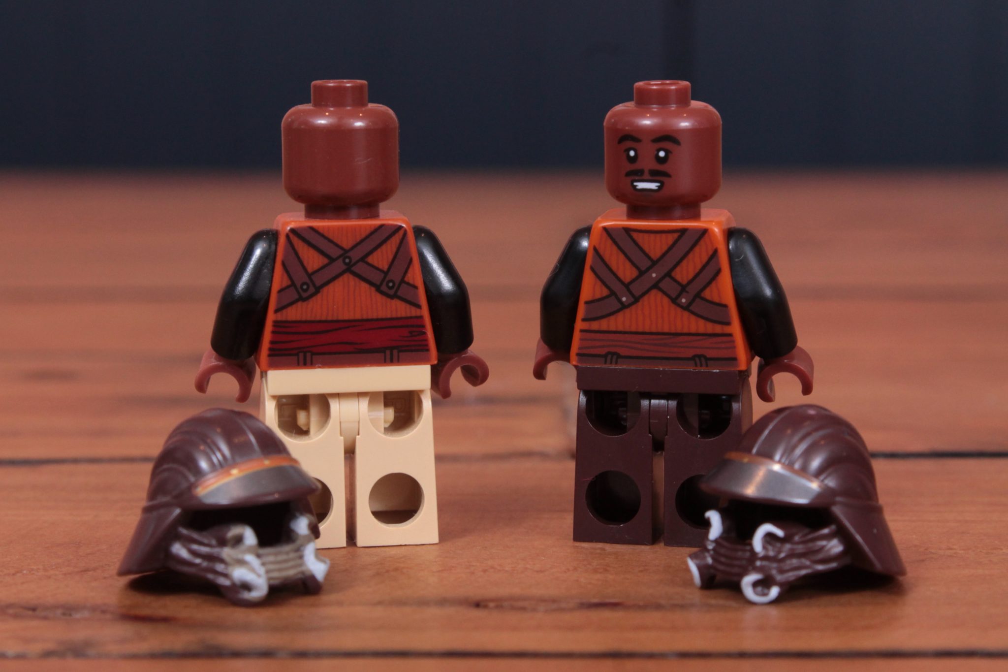 LEGO Star Wars 75396 Desert Skiff minifigures: old vs. new
