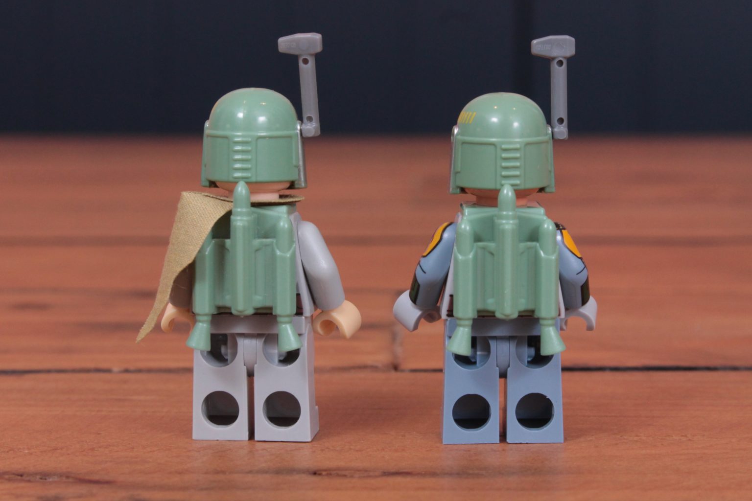 LEGO Star Wars 75396 Desert Skiff minifigures: old vs. new