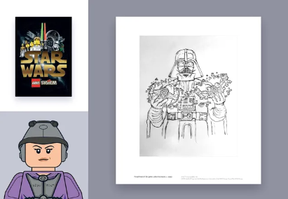 LEGO Star Wars: The Force of Creativity book now available