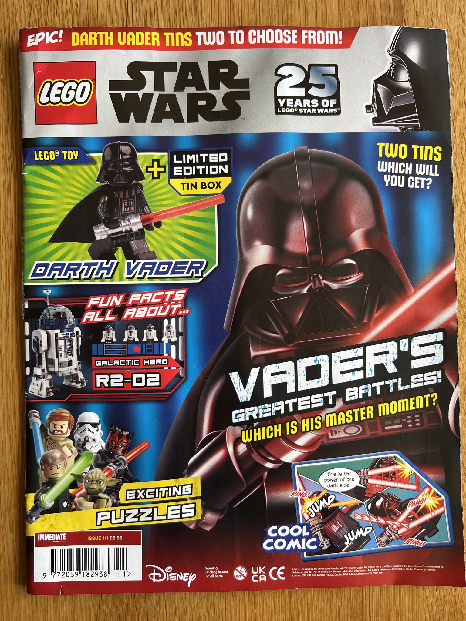 LEGO Star Wars magazine 25th anniversary special available