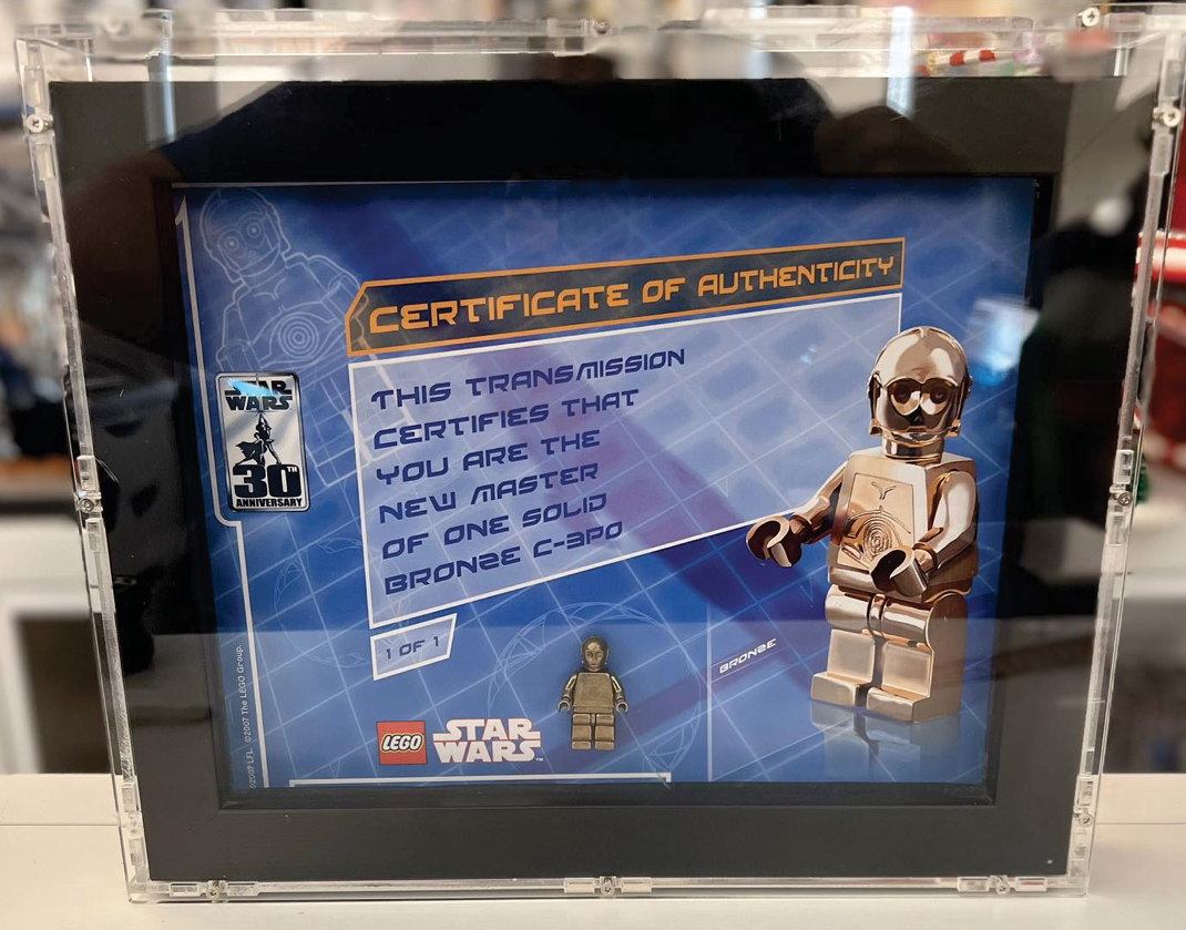 The five rarest LEGO Star Wars items of all time