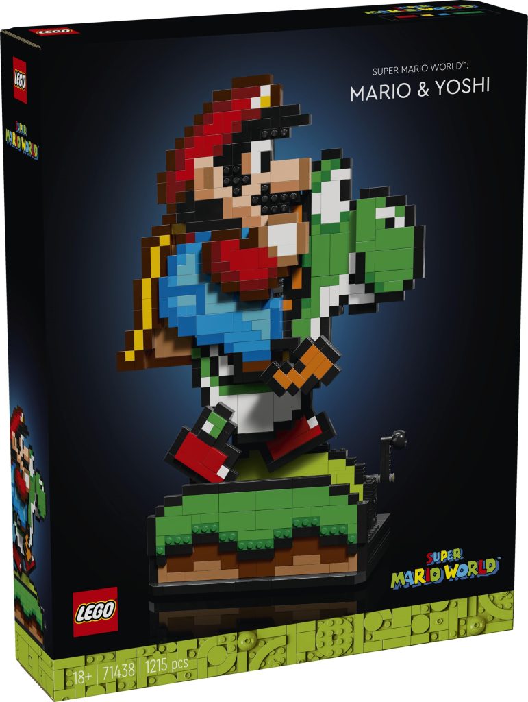 LEGO 71438 Super Mario World: Mario & Yoshi revealed