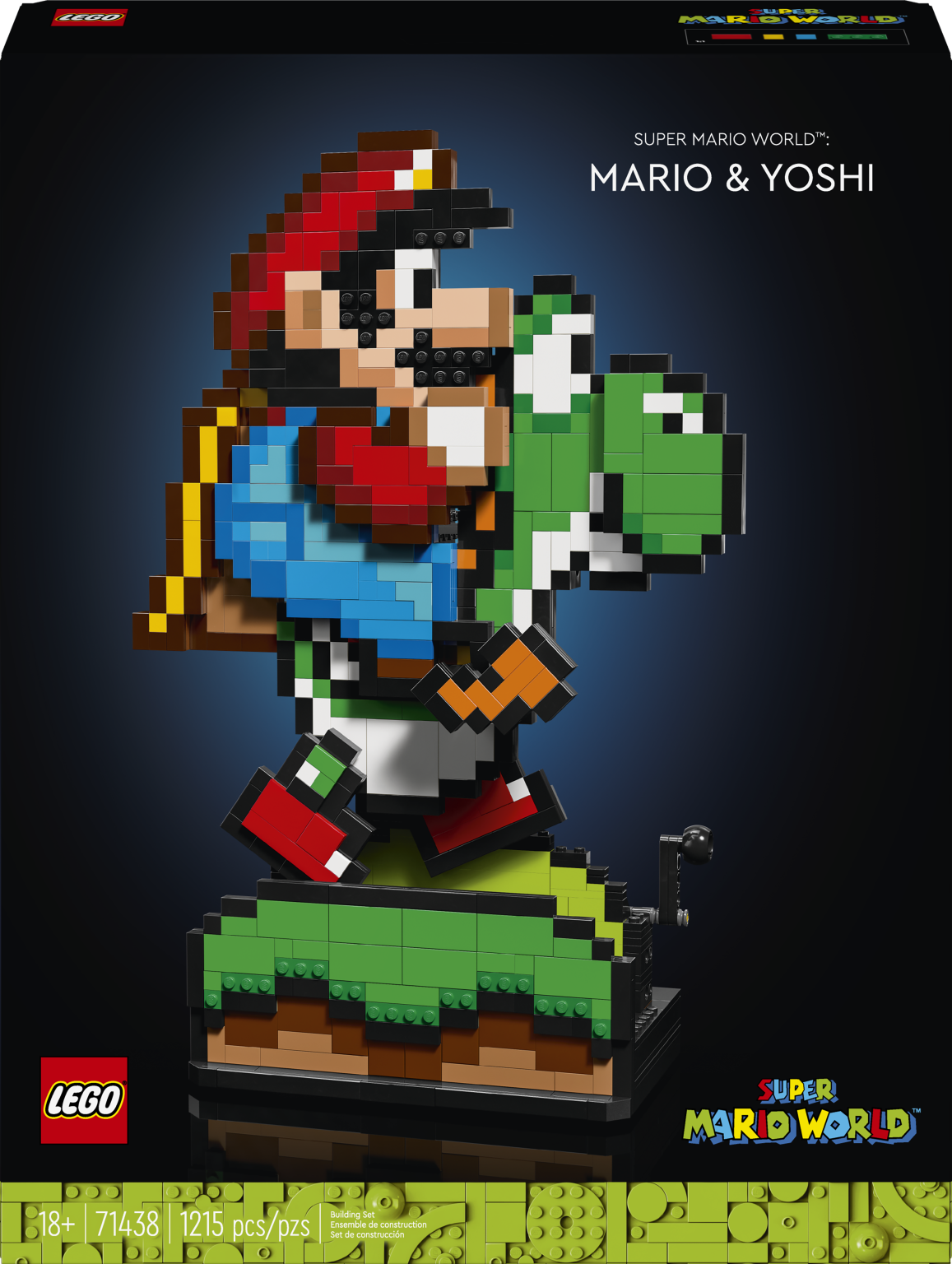 LEGO 71438 Super Mario World: Mario & Yoshi pre-orders live