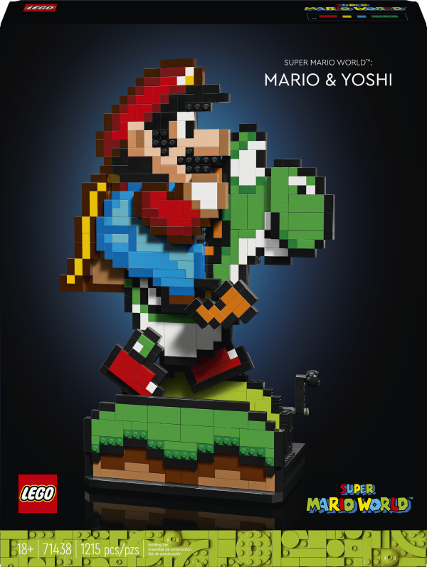 LEGO 71438 Super Mario World: Mario & Yoshi pre-orders live