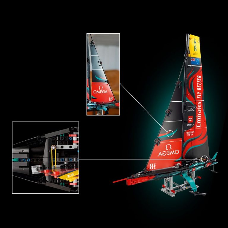 LEGO Technic 42174 AC75 Racing Yacht 2024 set revealed