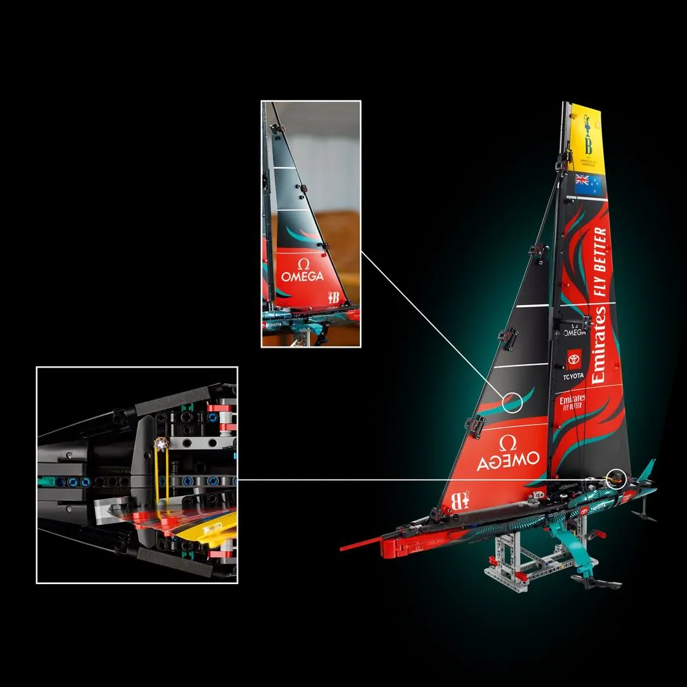 LEGO Technic 42174 AC75 Racing Yacht 2024 set revealed