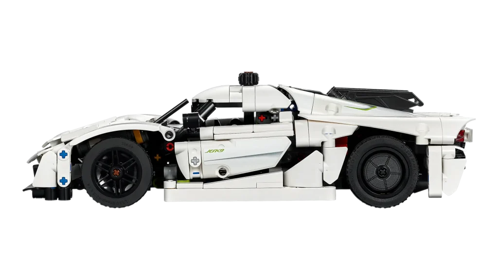 LEGO Technic 42184 Koenigsegg Jesko Absolut White revealed