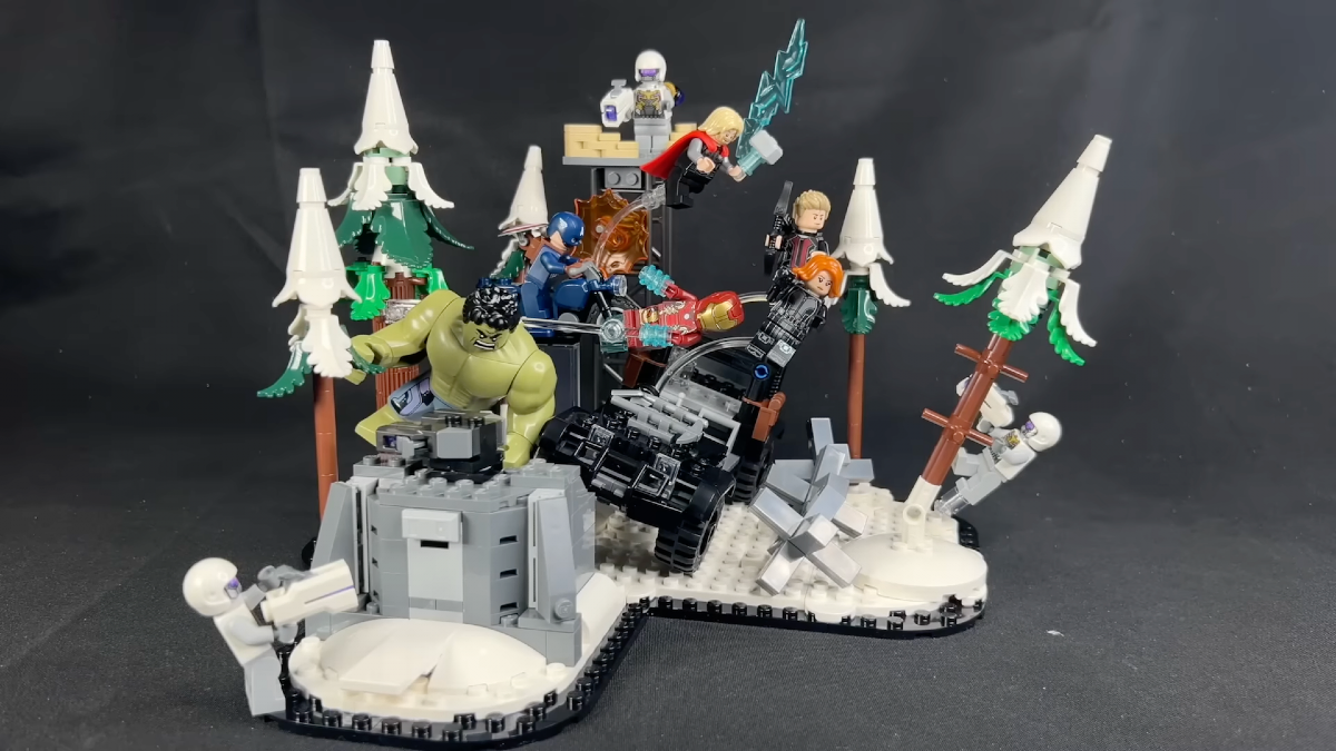 First look at LEGO Marvel 76291 Avengers Assemble in-hand
