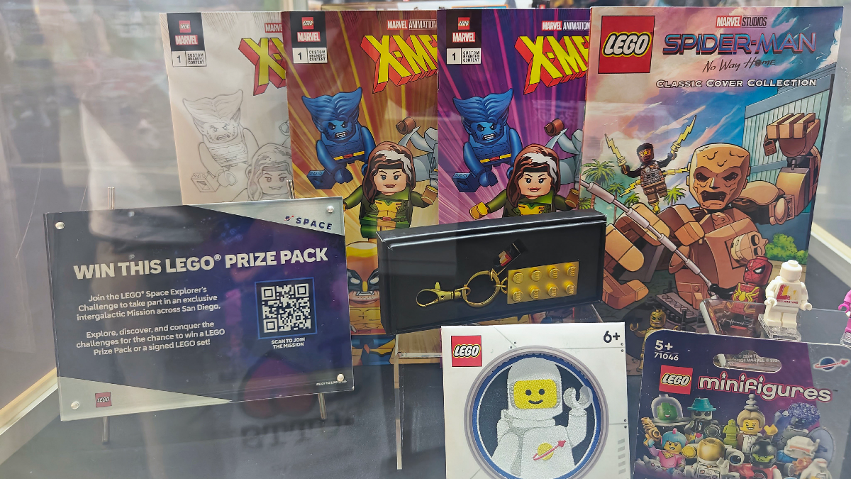 LEGO SDCC 2024 exclusive rivals Marvel minifigures in rarity