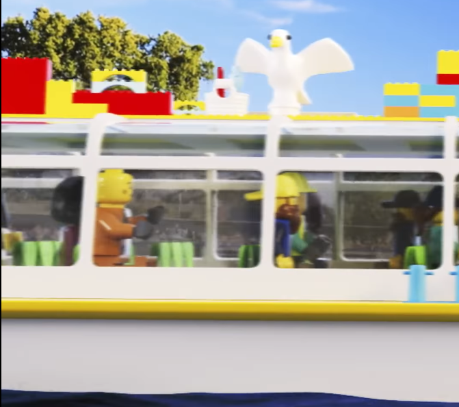 LEGO partners with Batobus for themed boat just in time for Paris Olympics