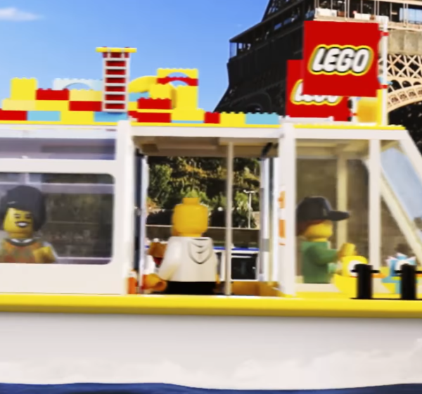 LEGO partners with Batobus for themed boat just in time for Paris Olympics