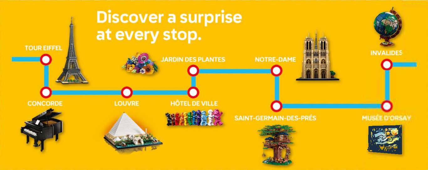 LEGO partners with Batobus for themed boat just in time for Paris Olympics