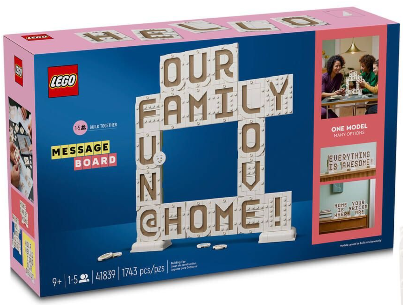 Key takeaways from the new LEGO family collection