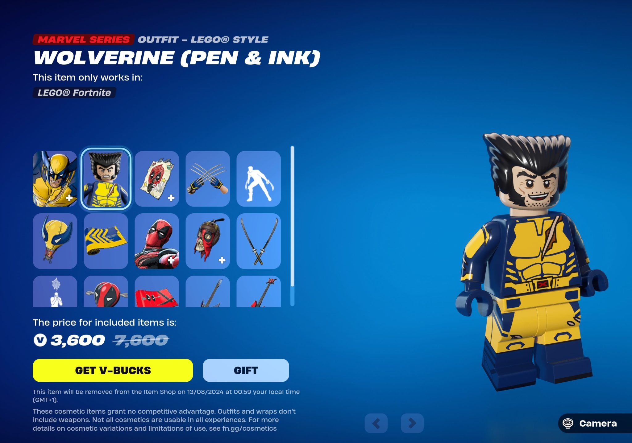 Even LEGO Fortnite can't get a new Deadpool Marvel minifigure