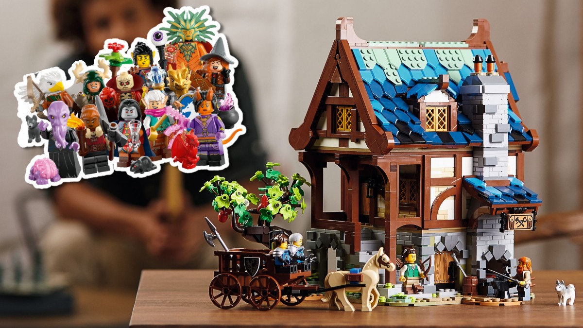 Deze gepensioneerde LEGO-set zou perfect zijn om te combineren met D&D ...