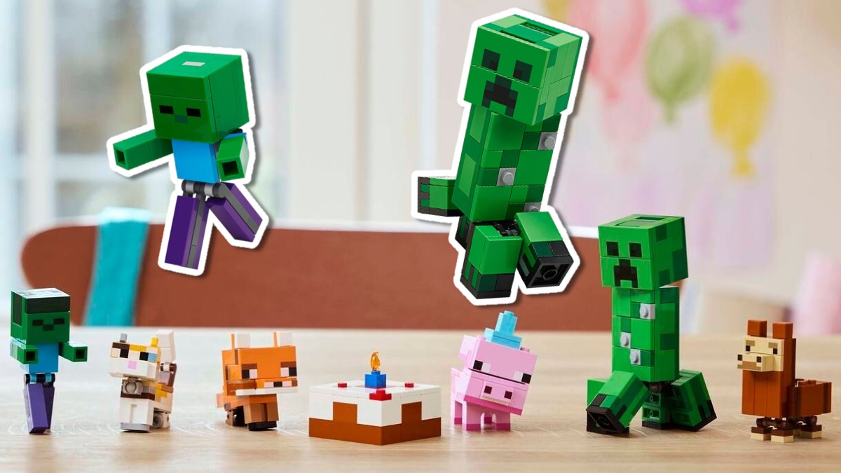 LEGO Minecraft's other anniversary set has familiar faces