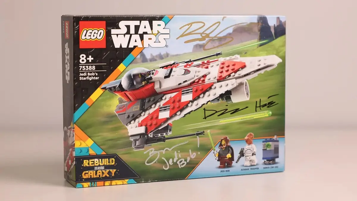 Win a signed LEGO Star Wars 75388 Jedi Bob’s Starfighter