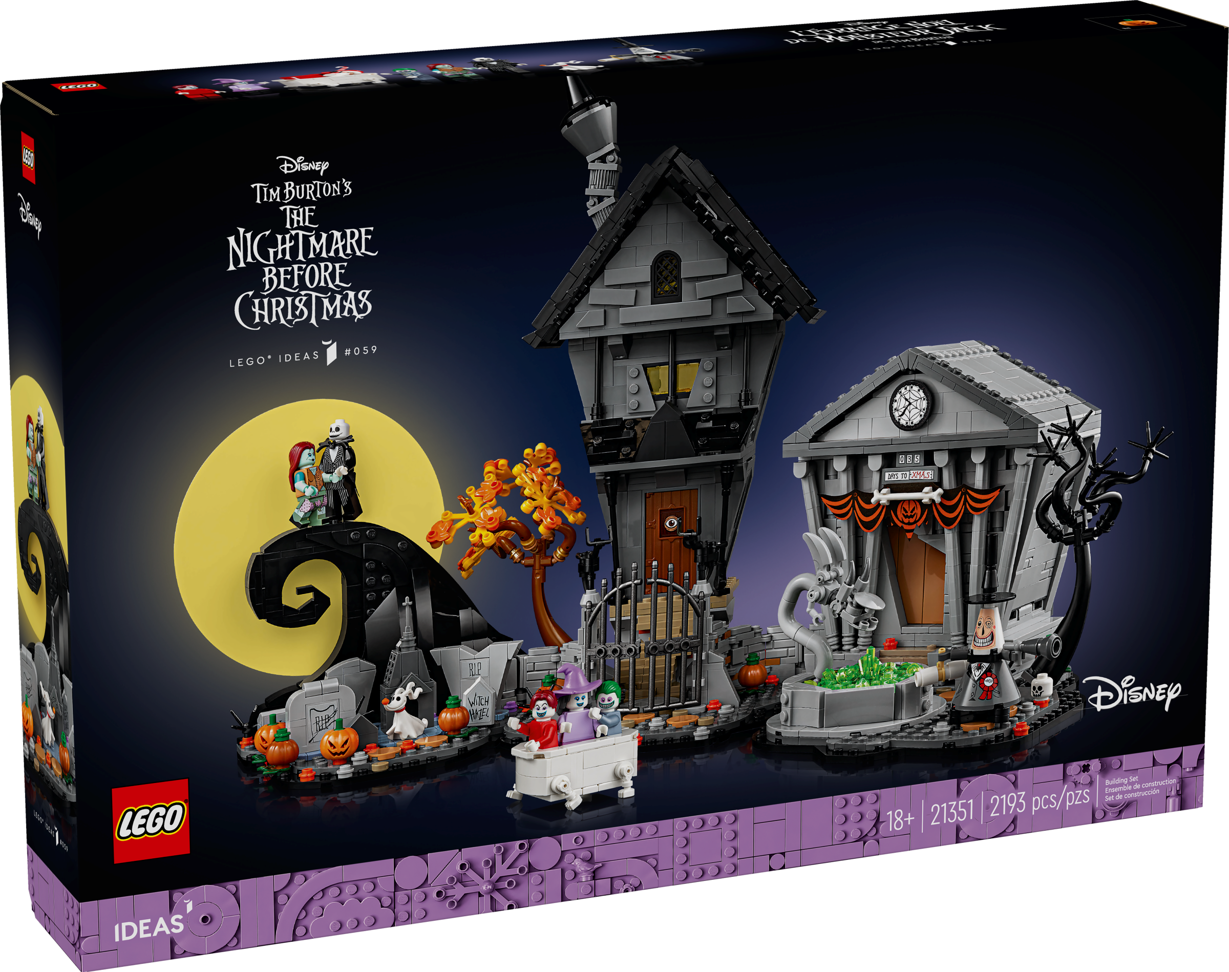 21351 Disney Tim Burton's The Nightmare Before Christmas LEGO Set